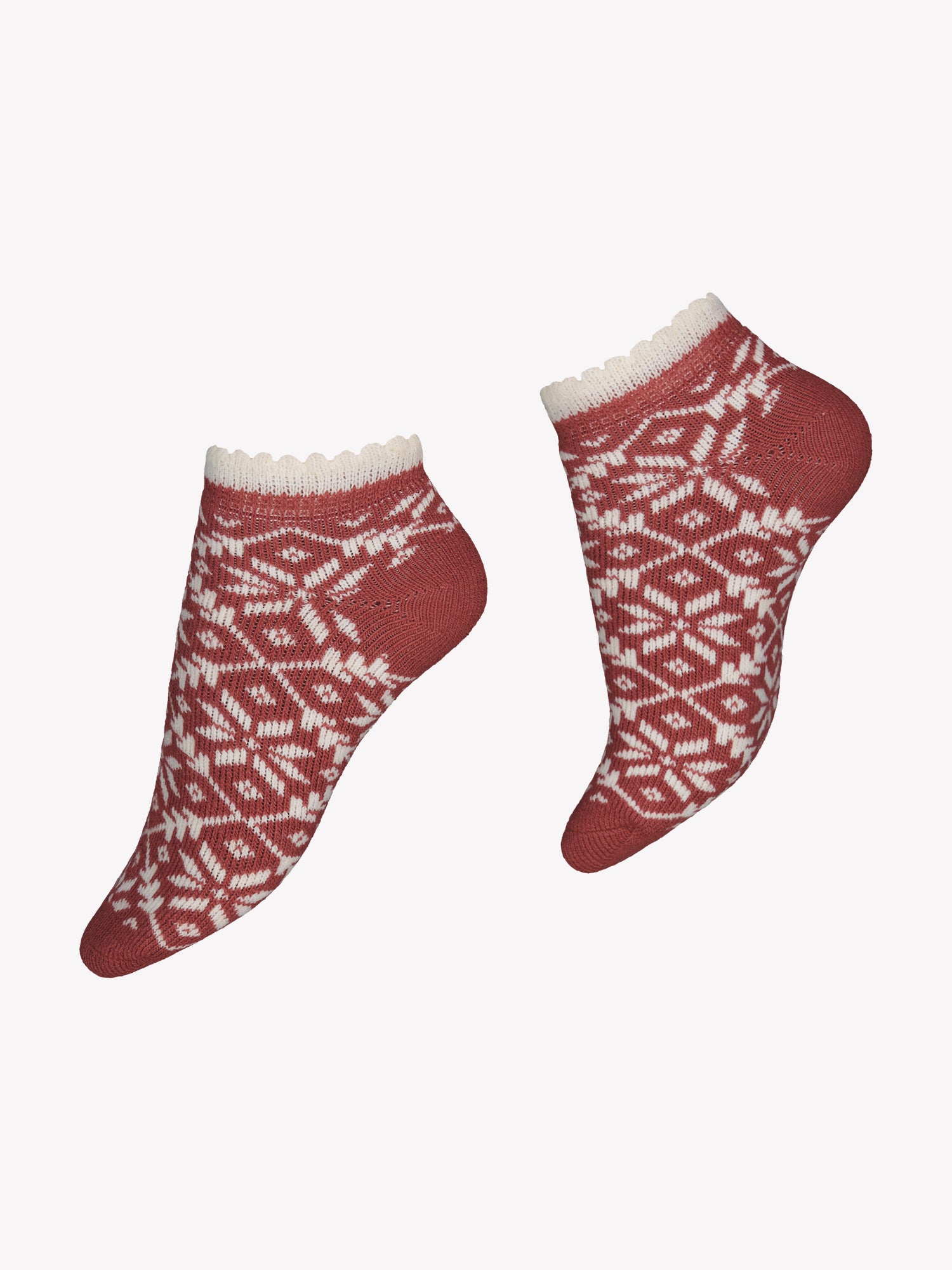 EVA WOOL punaiset nilkkasukat - Vogue | Nanso